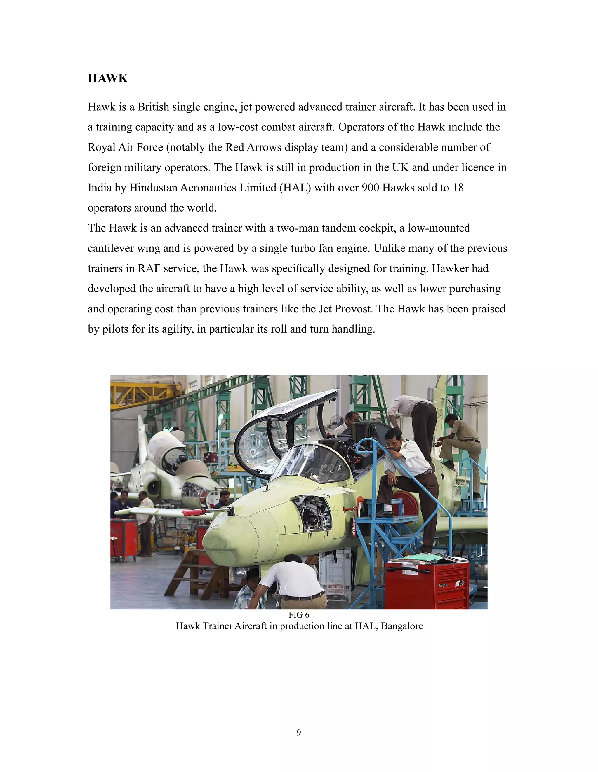 HAL, AIRCRAFT-DIVISON,BANGLORE,SUMMER TRAINING REPORT | PDF