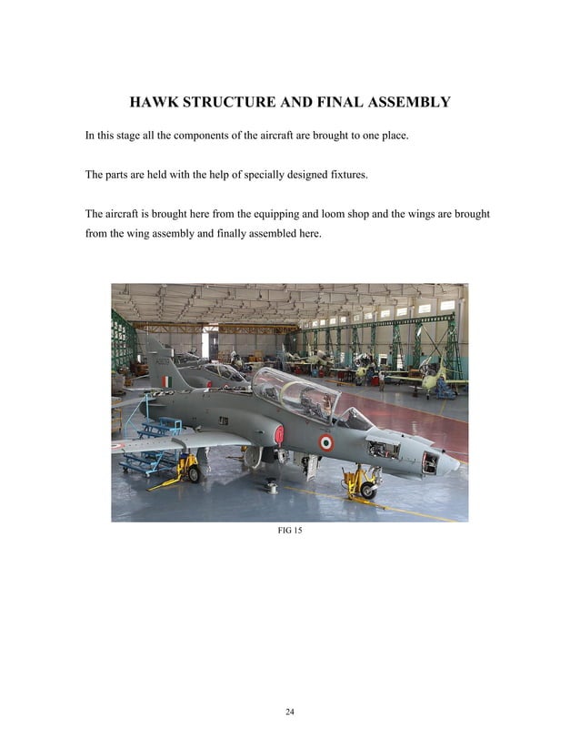 HAL, AIRCRAFT-DIVISON,BANGLORE,SUMMER TRAINING REPORT | PDF