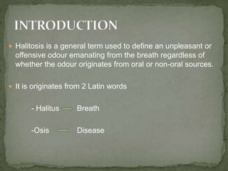 Haliotosis | PPTX