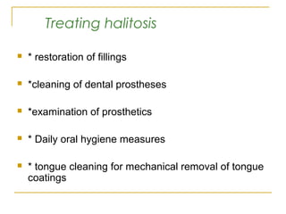 Halitosis | PPT
