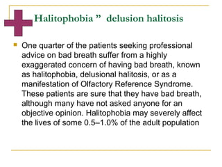 Halitosis | PPT