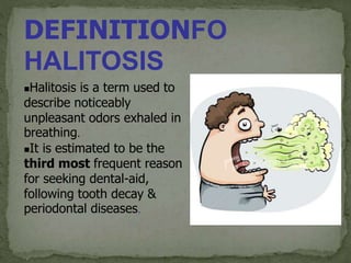 Halitosis | PPTX