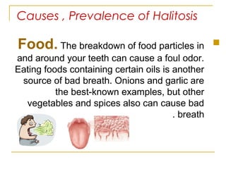 Halitosis , , Malodor , Bad breath | PPT