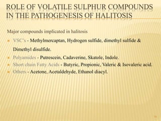 Halitosis | PPTX