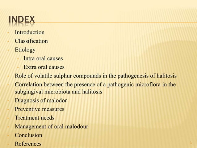 Halitosis | PPT