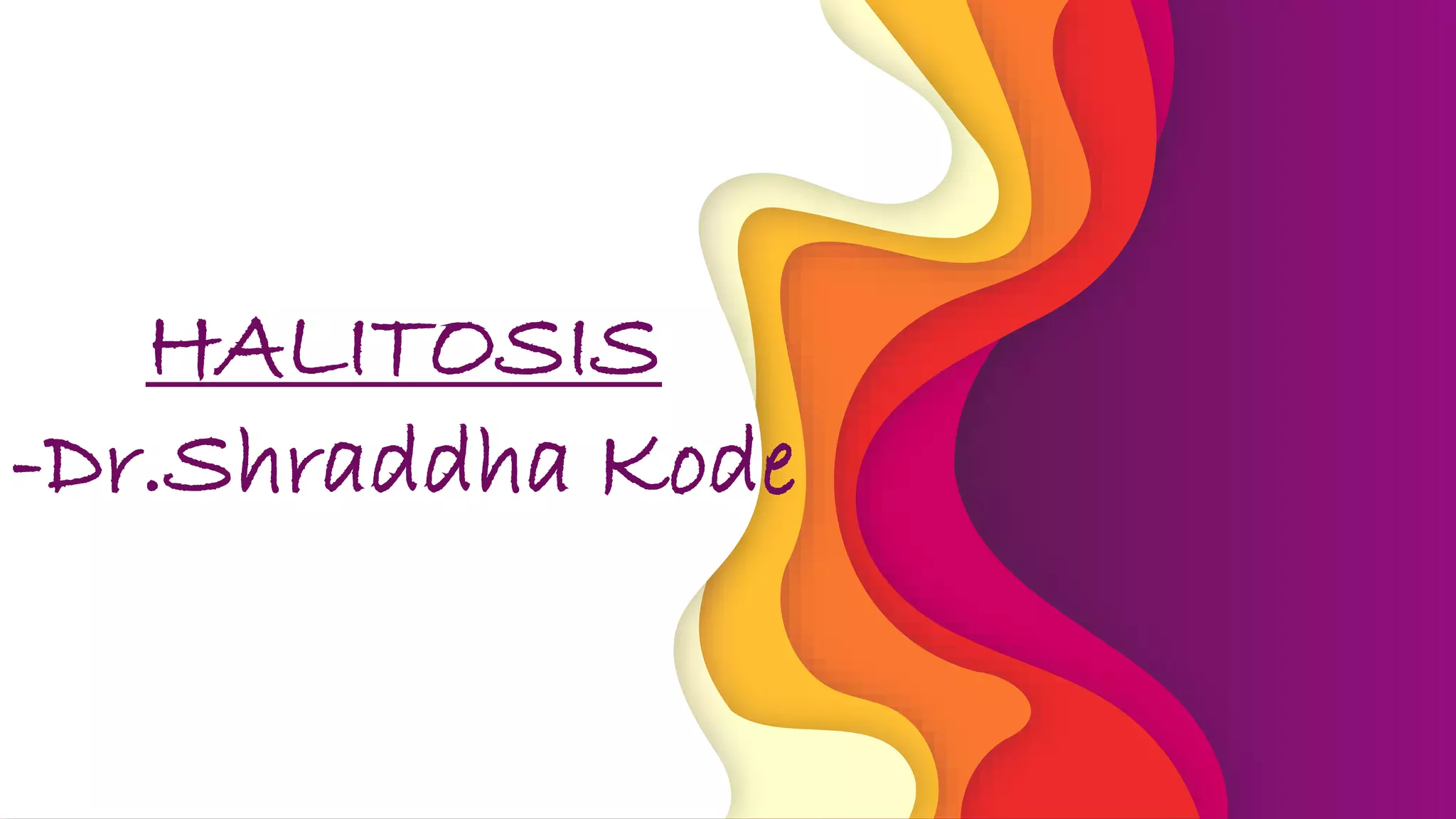 Halitosis | PPT