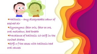 Halitosis | PPT