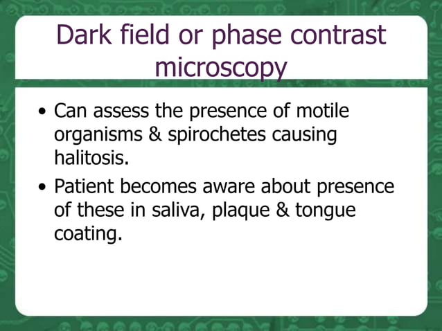 HALITOSIS (Dr.SUBAIR) | PPT