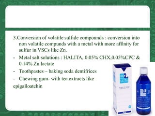 HALITOSIS (Dr.SUBAIR) | PPT
