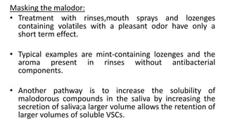 Halitosis ppt | PPTX