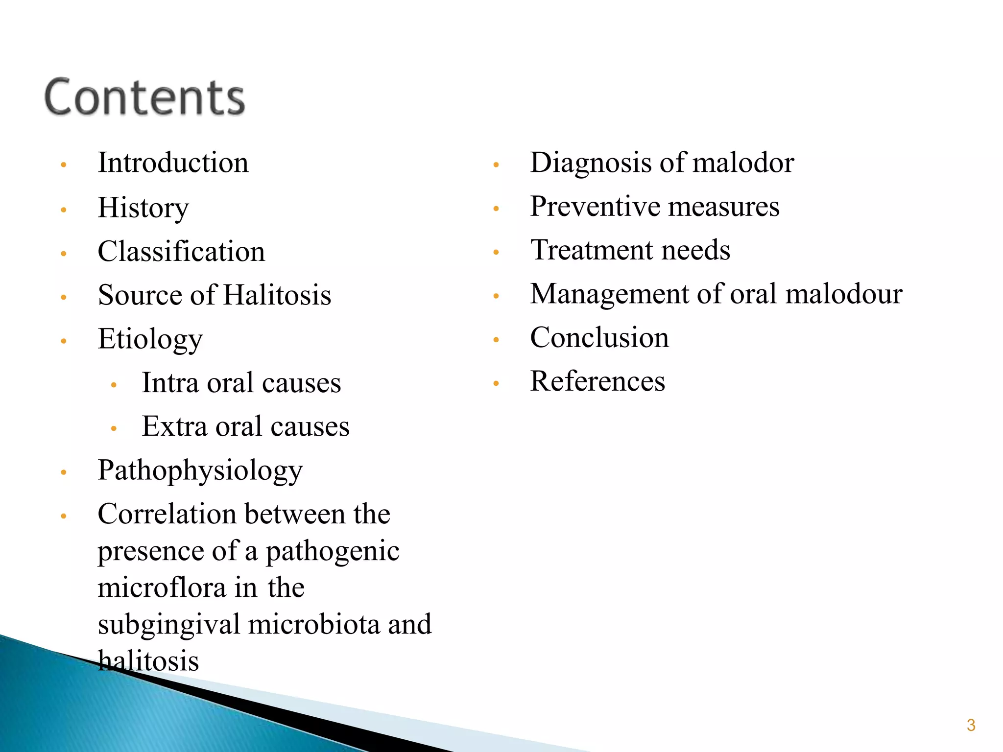 Halitosis | PPTX