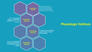 halitosis dan gastoentrological diseases | PPTX