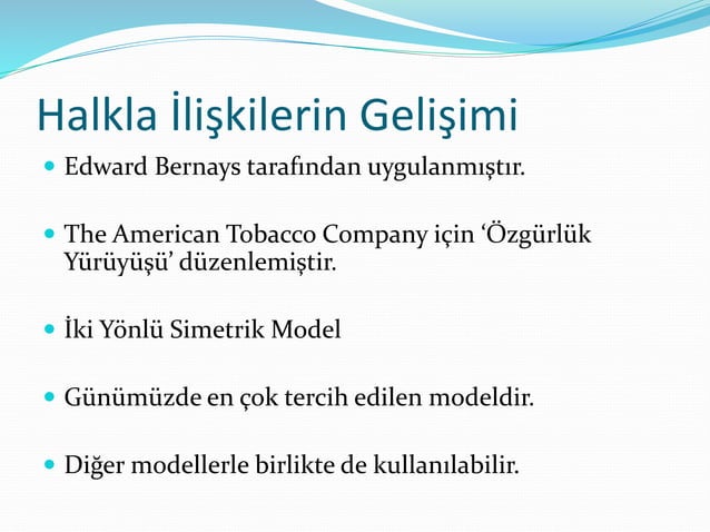 Halkla i̇lişkiler sunu | PPTX