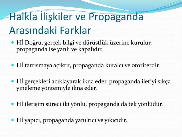 Halkla i̇lişkiler sunu | PPTX