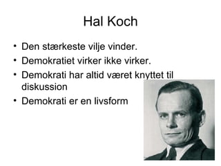 Hal Koch Og Alf Ross | PPT
