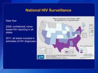 Evaluating the National HIV/AIDS Strategy with Surveillance Data | PDF