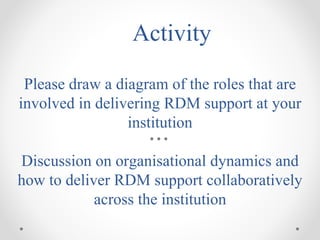 Roles & Skills for RDM | PPTX