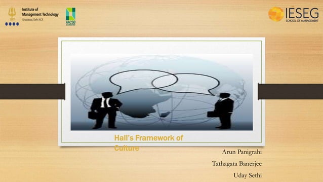 Halls Cultural Framework | PPTX