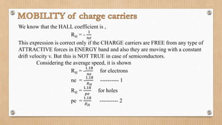 HALL effect - SemiConductors - and it's Applications - Engineering ...
