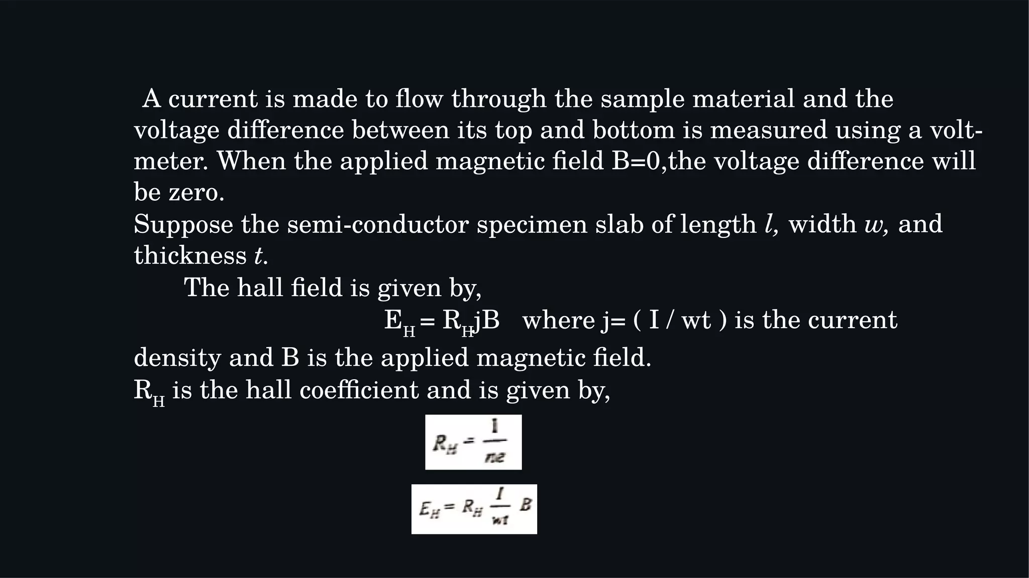 Hall Effect Experiment | PDF