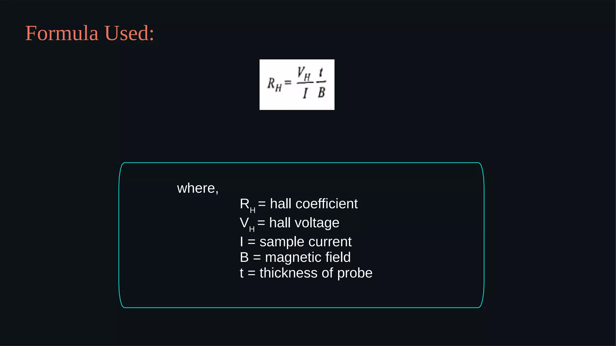 Hall Effect Experiment | PDF