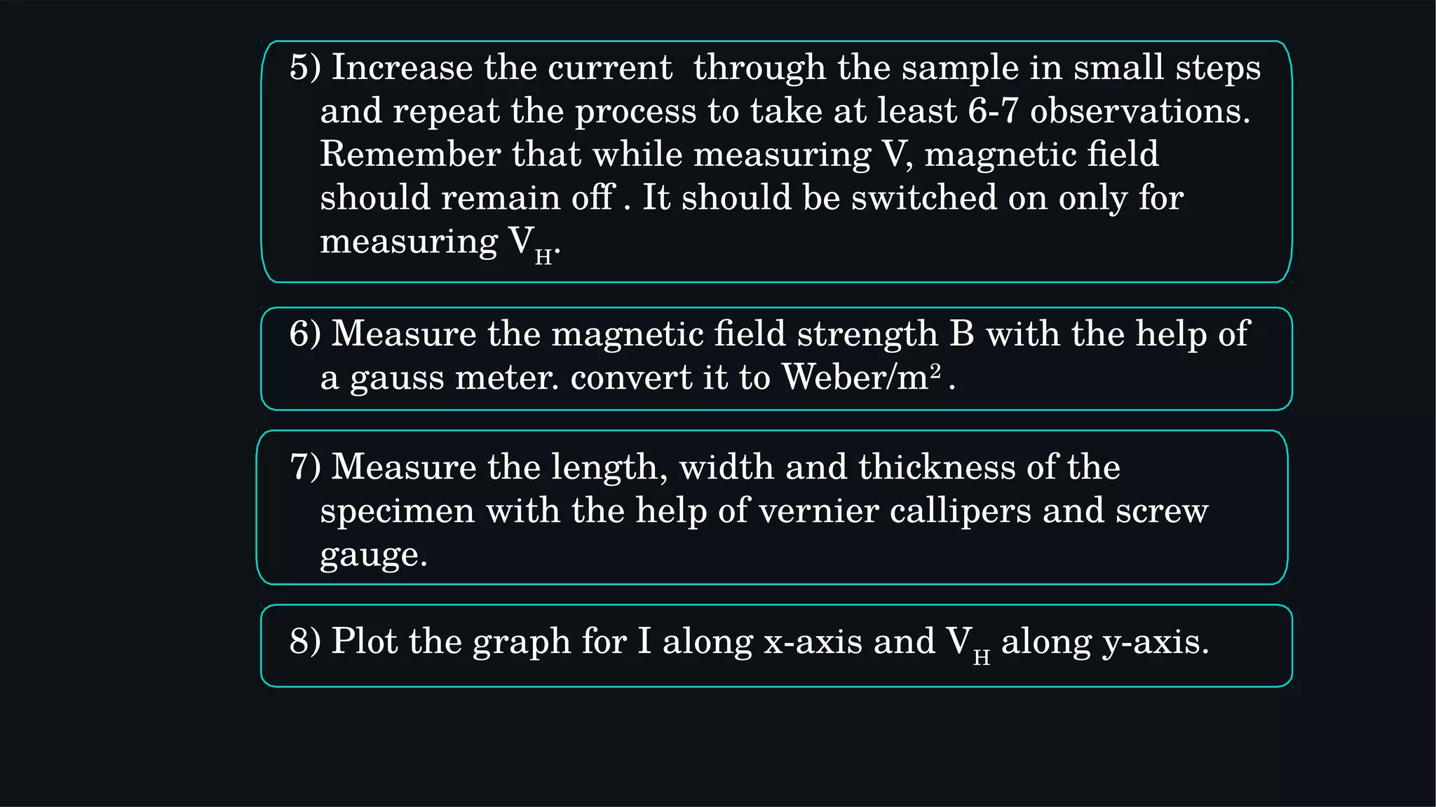 Hall Effect Experiment | PDF