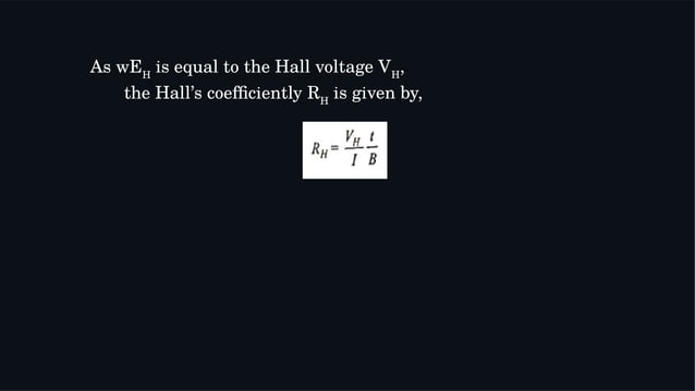 Hall Effect Experiment | PDF | Physics | Science