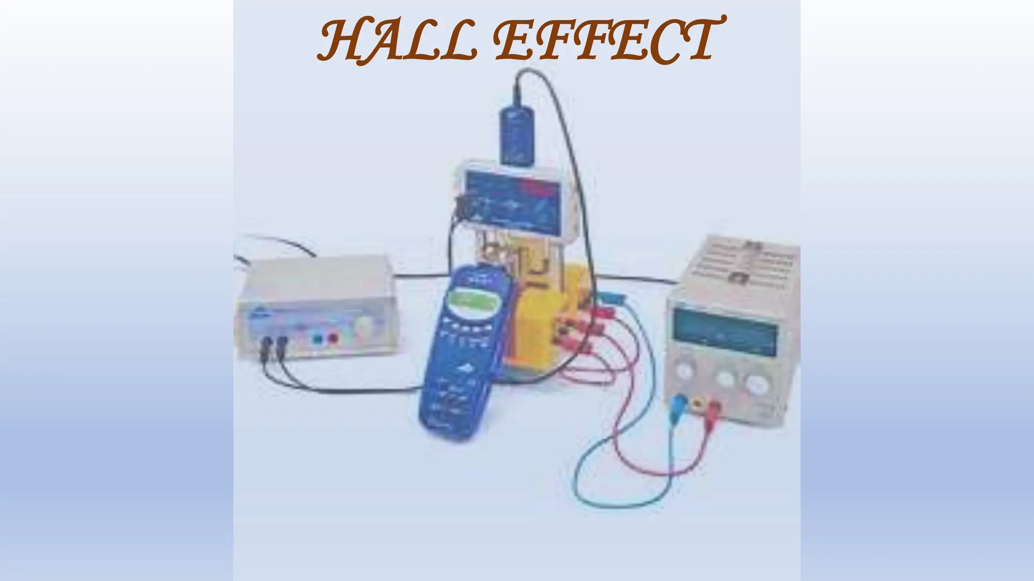 Hall Effect a important topic of inorganic chemistry | PPTX
