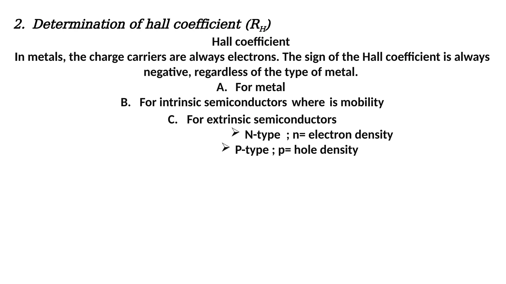 Hall effect of conducting materials.pptx