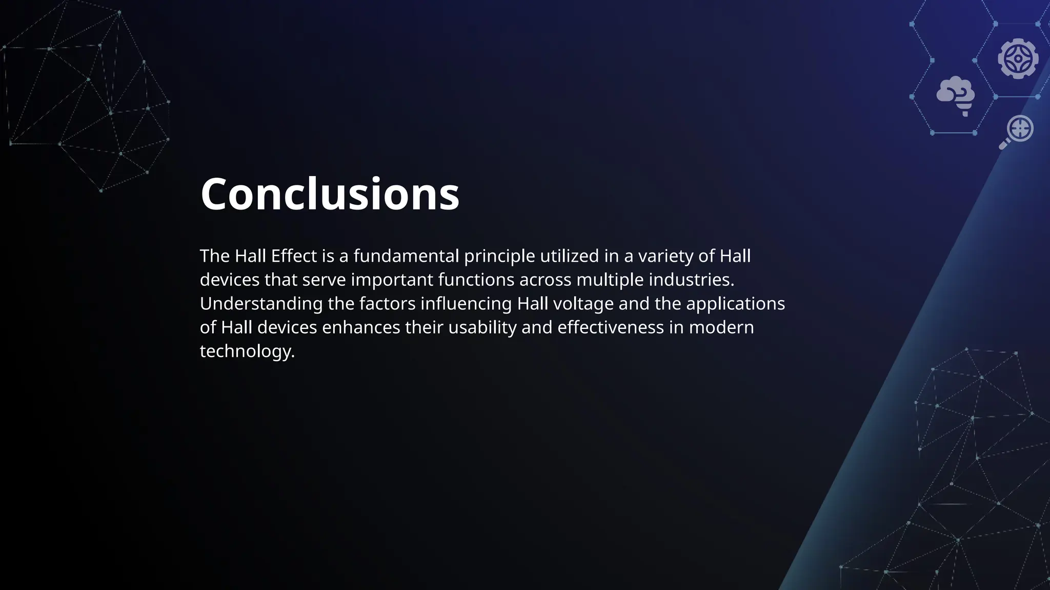 Hall Effect and various its applications | PPTX