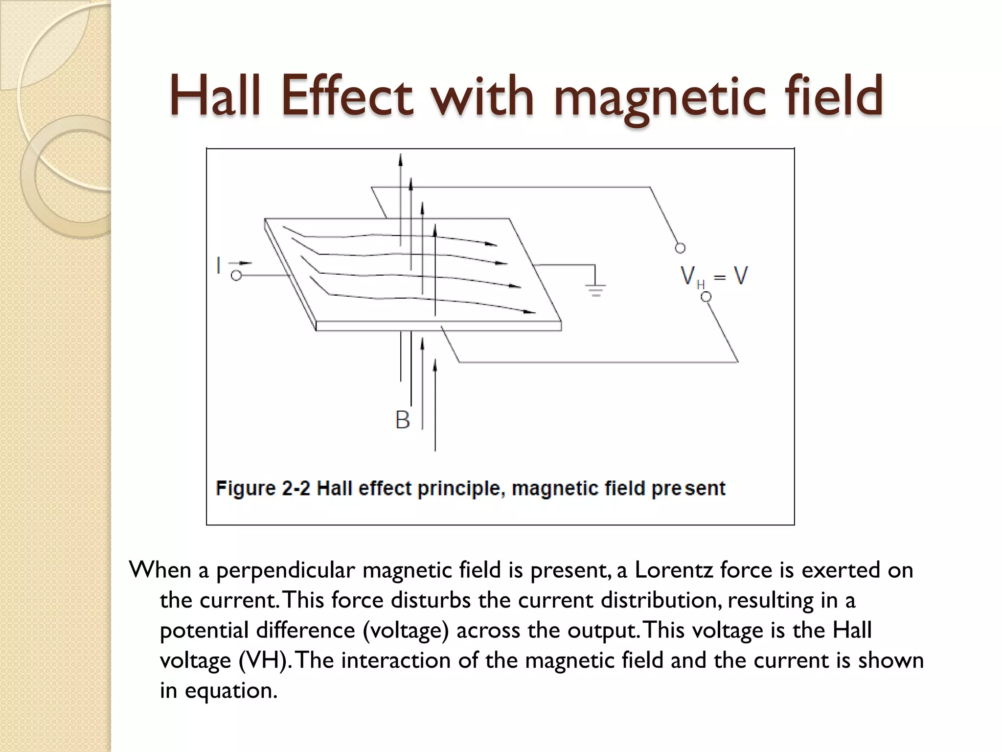 Hall effect and sensors | PPTX