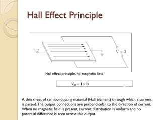 Hall effect and sensors | PPTX