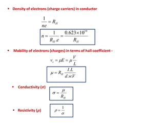 Hall effect_ppt.pptx | Physics | Science