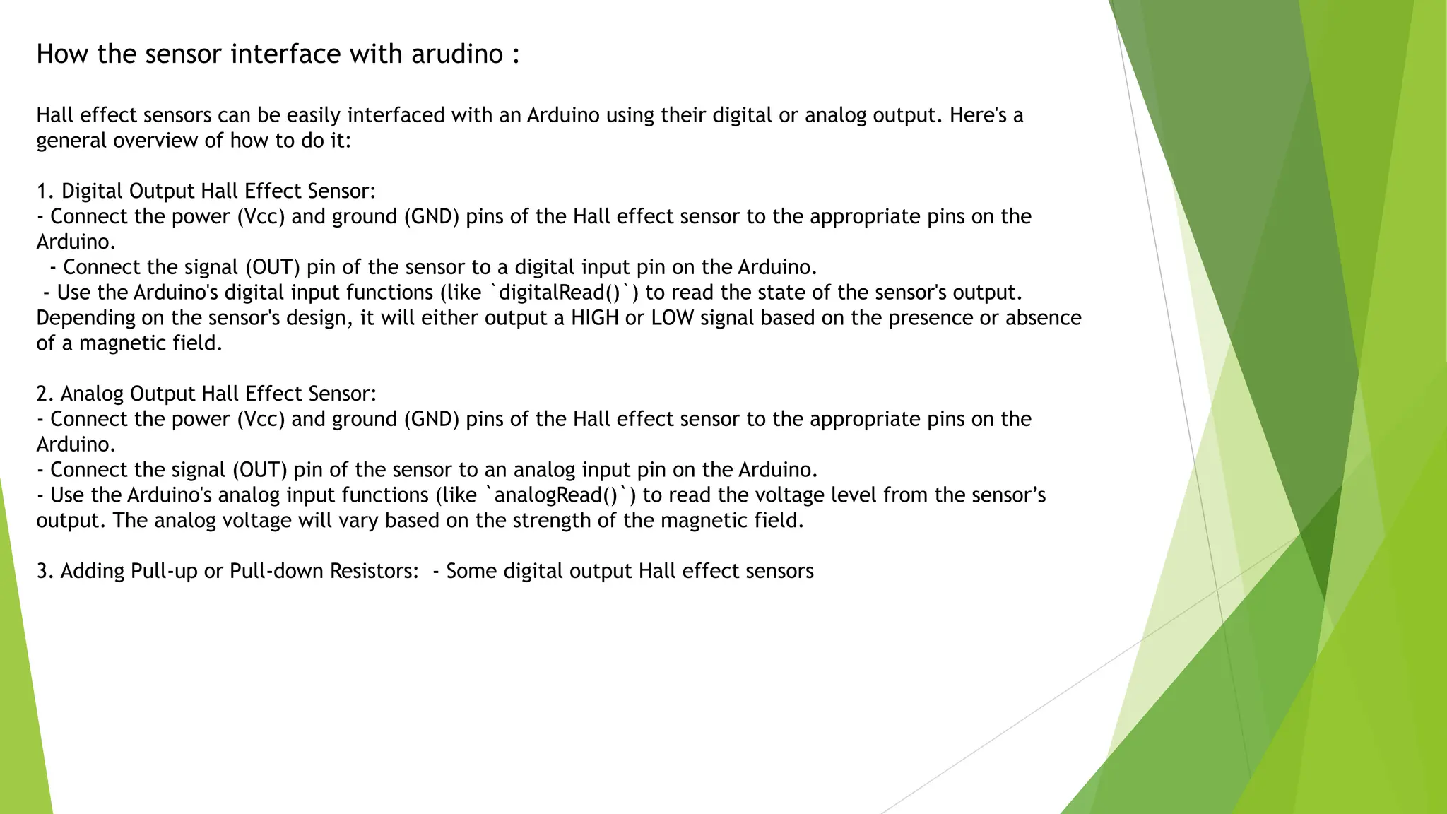 Hall Effect Sensor. Pdf and the uses of hall effect | PDF