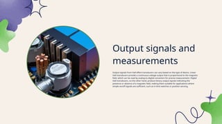 Hall Effect Transducers and transducers types.pptx
