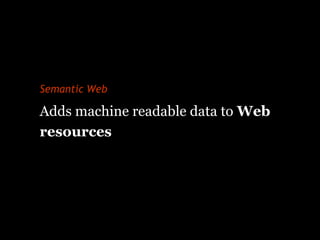 A Semantic Data Model for Web Applications | PPT
