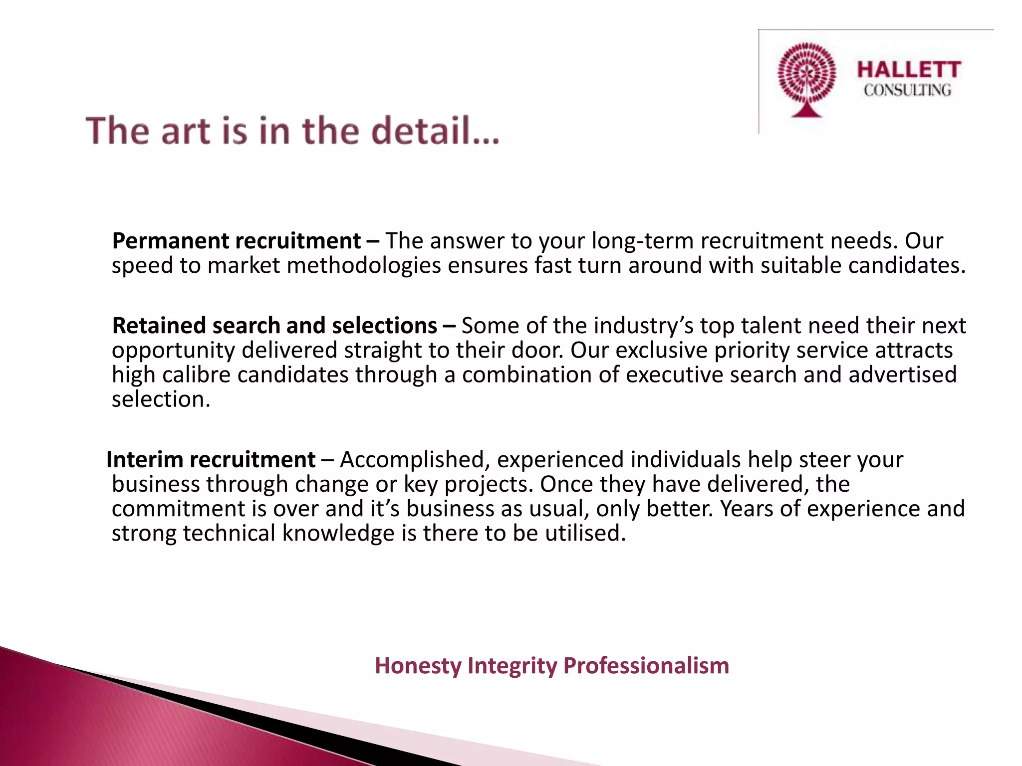 Hallett Consulting Ppt24092010 | PPSX