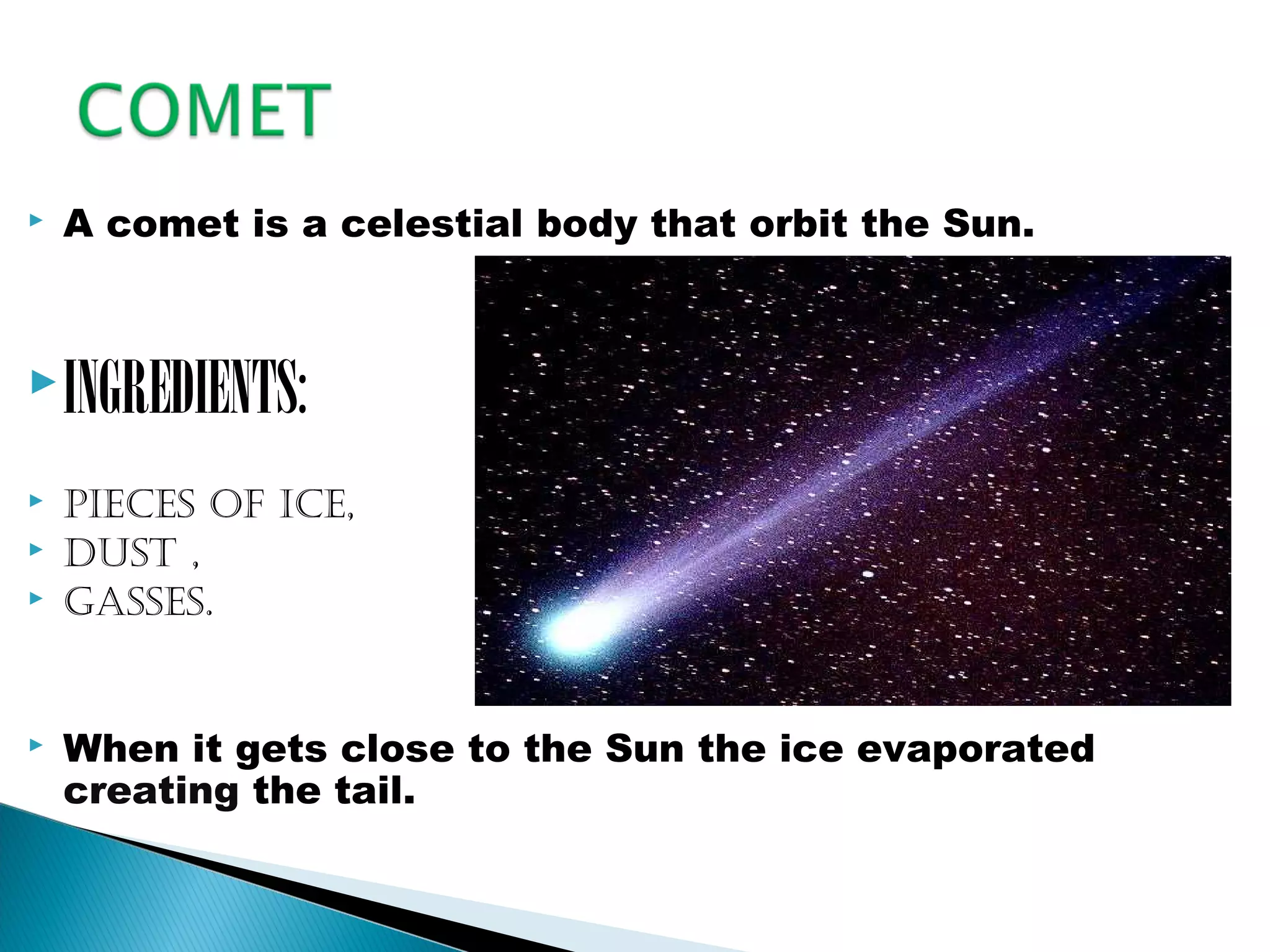 Halley comet diegooscar_1eso | PPT