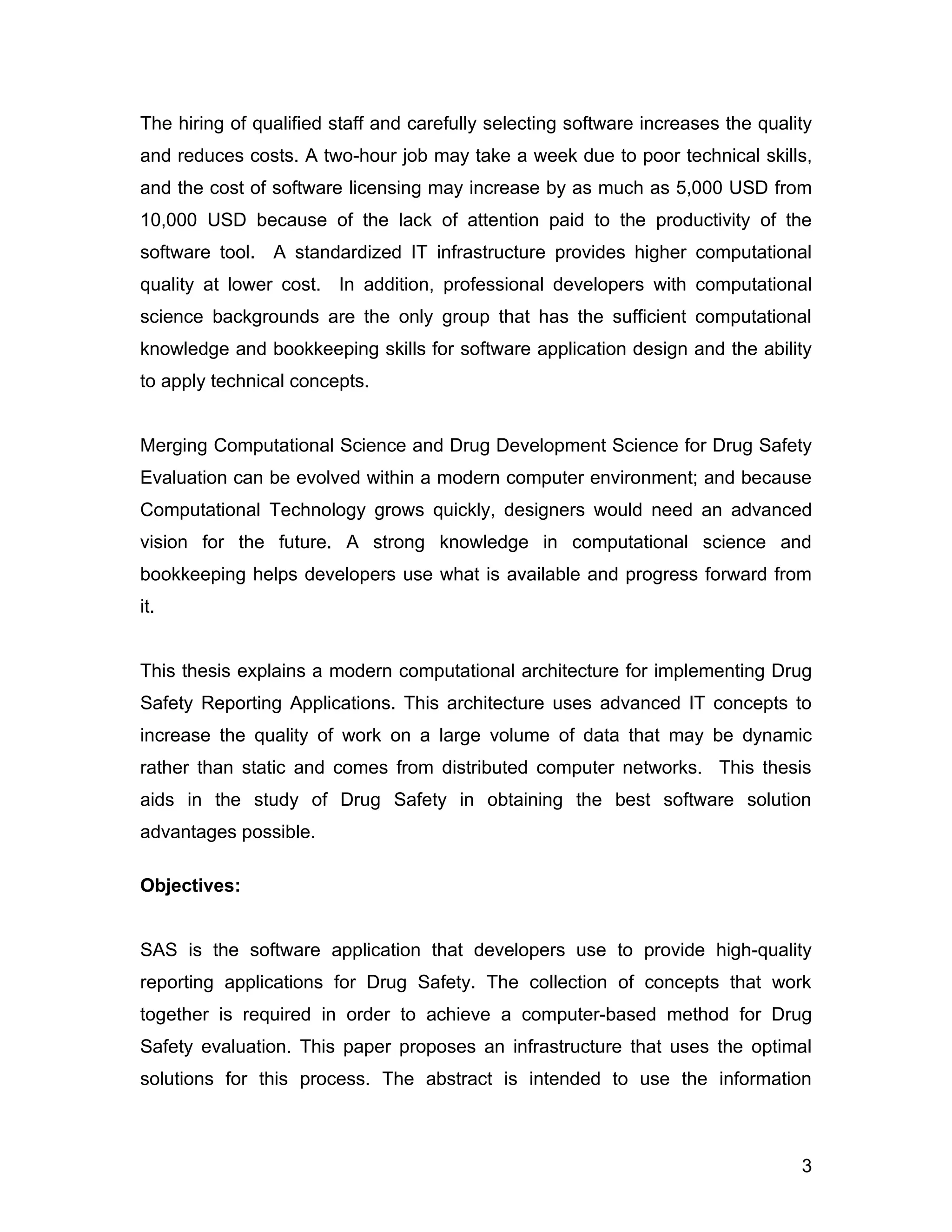 Standardization of “Drug Safety” Reporting Applications-doc file | DOC