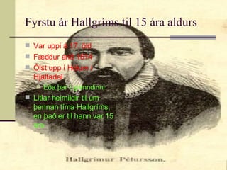 Hallgrimur Petursson Albert | PPT