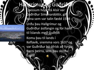 Hallgrímur Pétursson eftir Emblu | PPSX