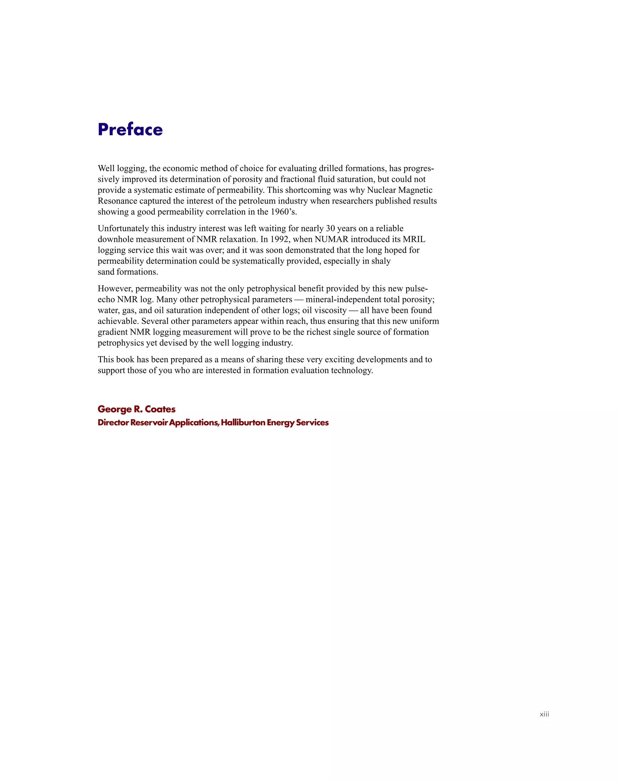 NMR & logging principles-and-applications by halliburton | PDF