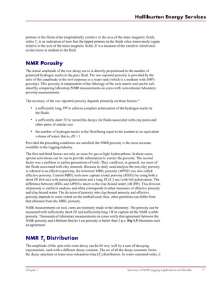 NMR & logging principles-and-applications by halliburton | PDF