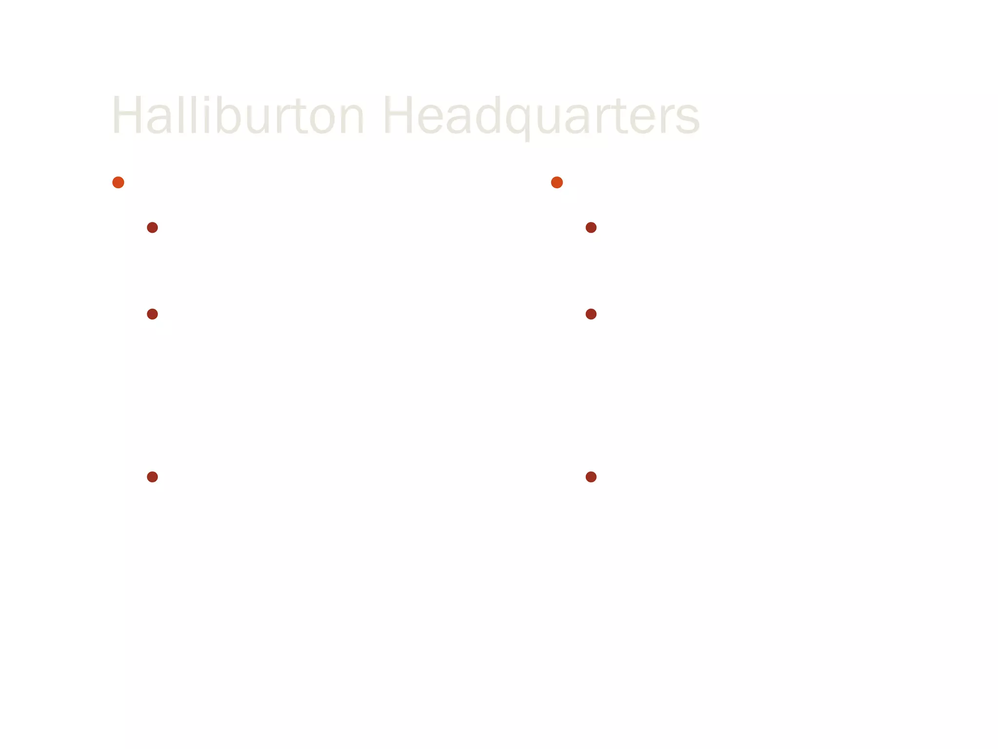 Halliburton Presentation Distribution Channels | PPT