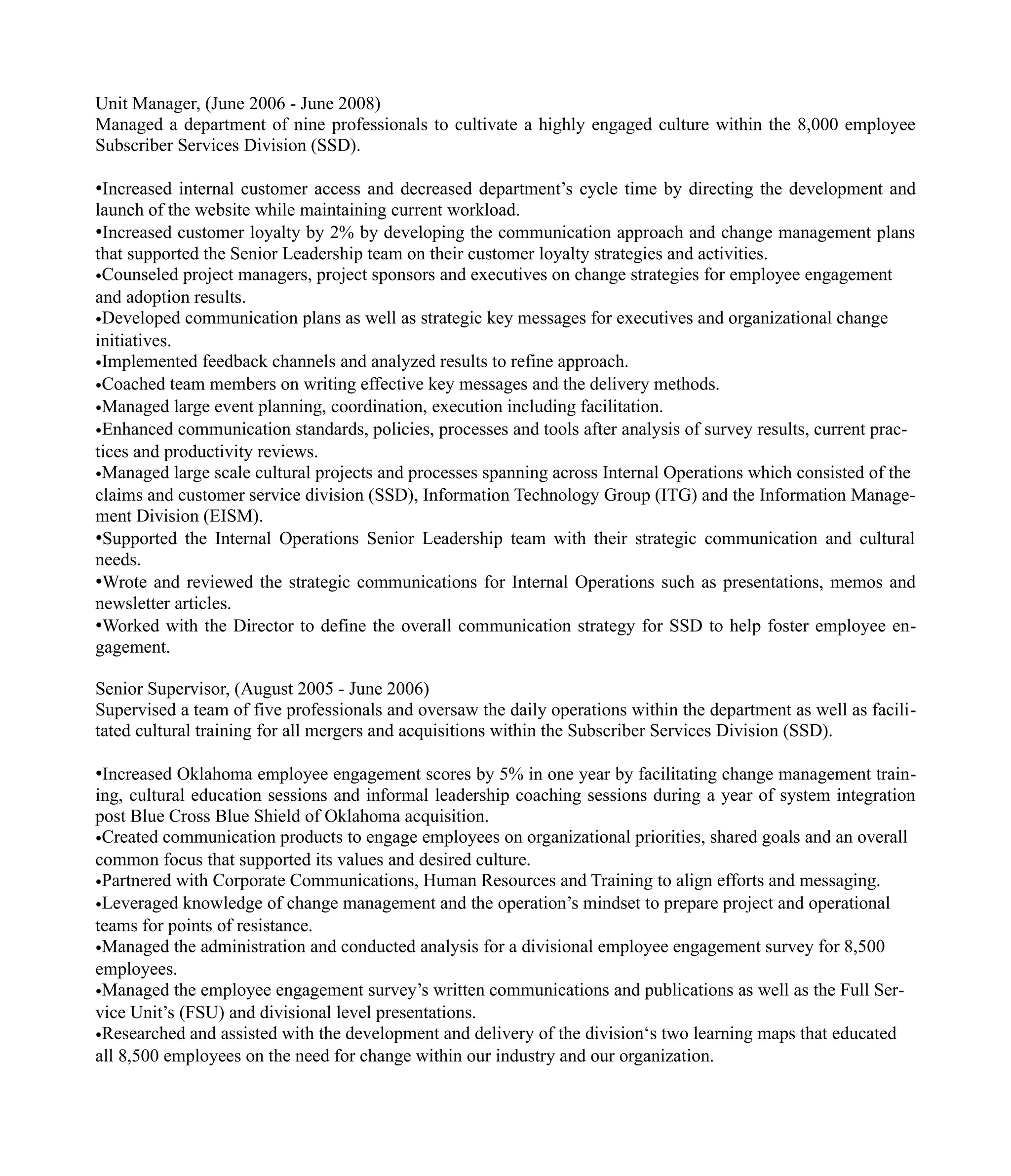 Resume - A. Halliday DCM-JB | DOC