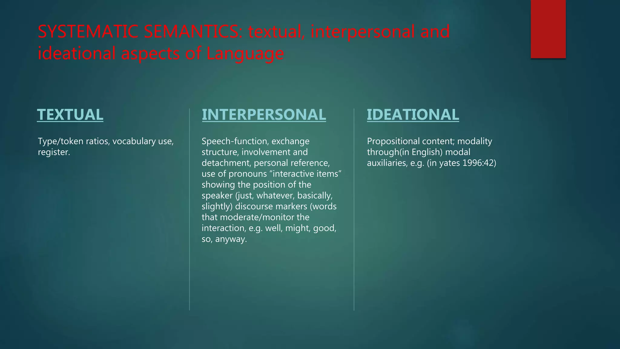 Halliday's model of language and discousre | PPTX