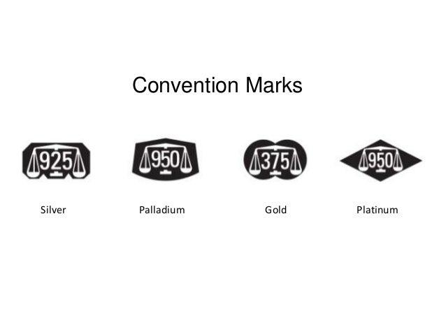 Hallmarks and Symbols for Precious Metals