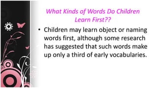 Hallmark of language development | PPTX