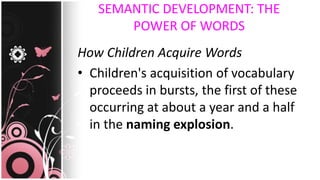 Hallmark of language development | PPTX