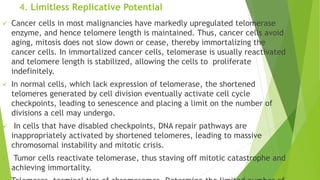 Hallmarks of cancer | PPTX | Cancer | Diseases and Conditions